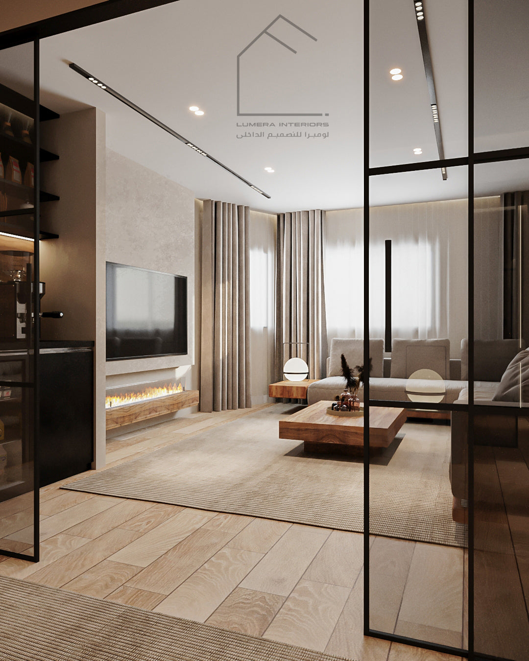Contemporary Studio Apartment Design – LUMERA